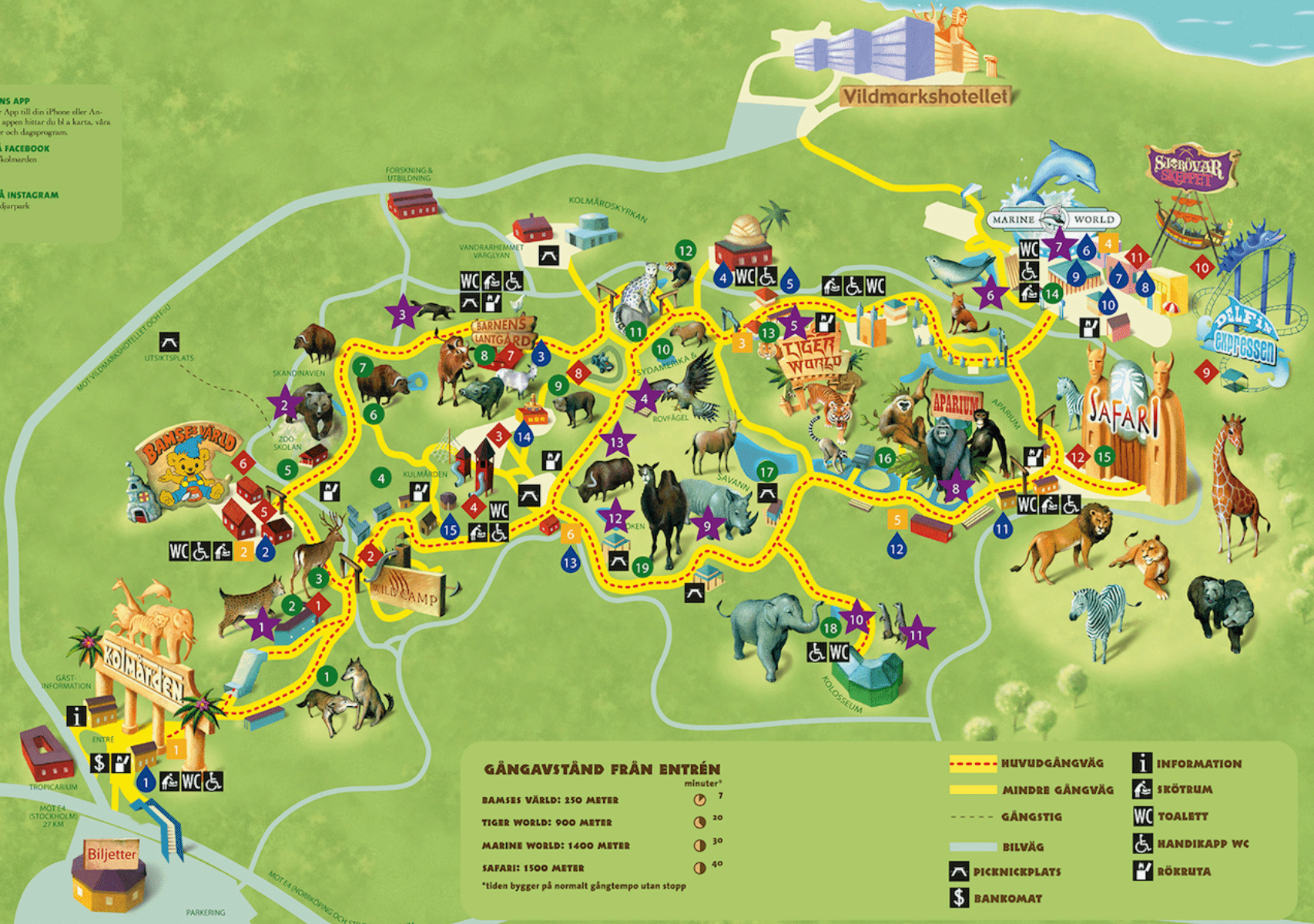 Kolmårdens djurpark - Djurparker.nu